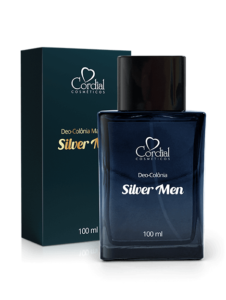 Deo Colônia Silver Men | Homem, Perfumaria | Cordial Cosméticos
